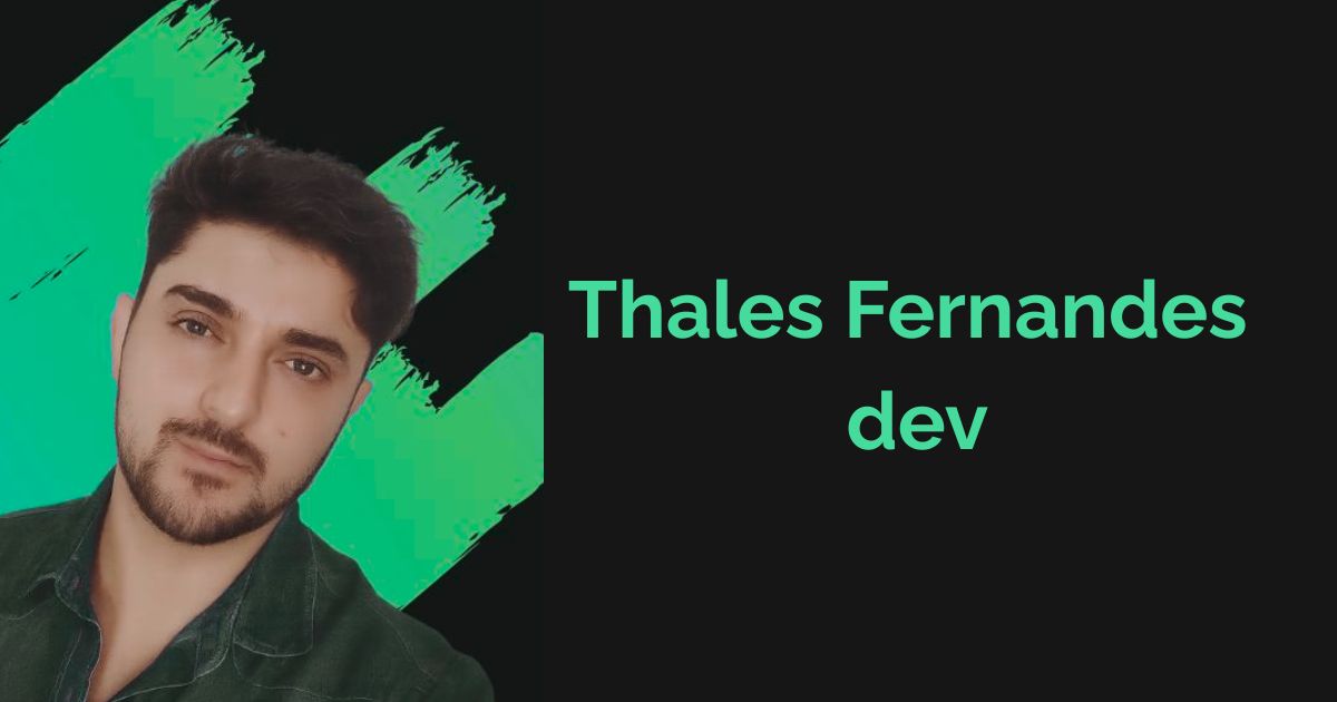 Thales Fernandes | Front-End Developer